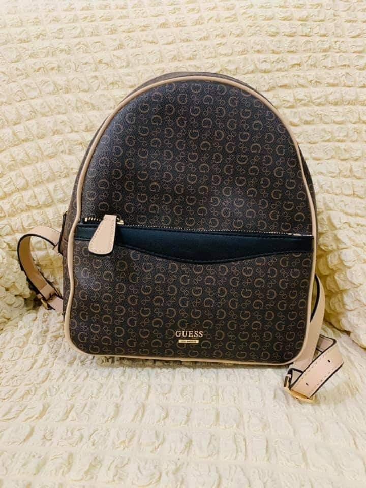 Guess Bagpack, Women's Fashion, Bags & Wallets, Backpacks on Carousell