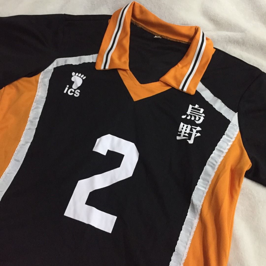 haikyuu karasuno jersey set koshi sugawara cosplay size large, Men's ...