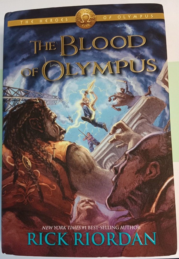 Hardcover Blood of Olympus by Rick Riordan, Hobbies & Toys, Books ...