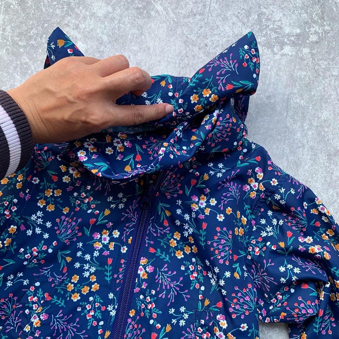 ‼️HARGA NETT‼️ jaket 2 layer full print bunga super cakep anak umur 3 ...