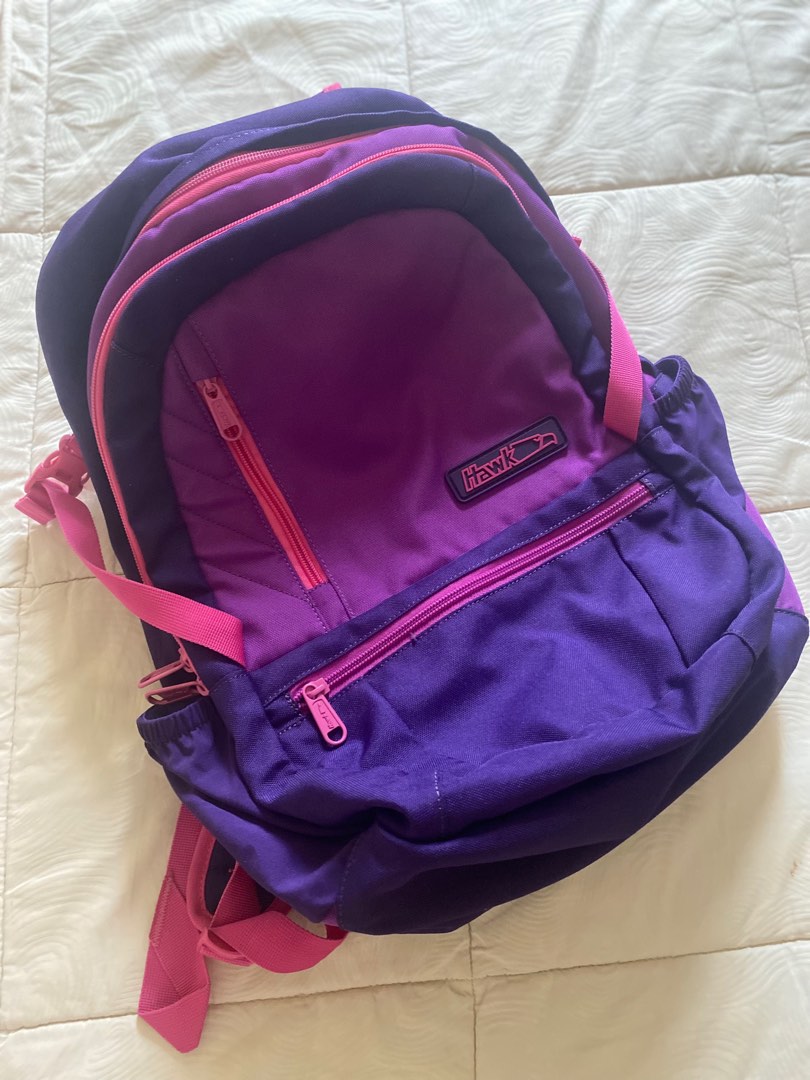 HAWK BACKPACK (good as bnew), Women's Fashion, Bags & Wallets ...
