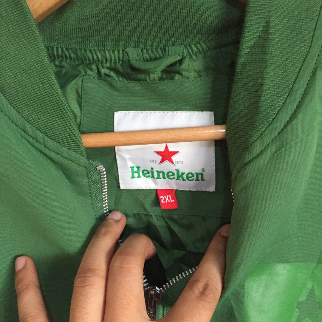 HEINEKEN BOMBER JACKET, Men's Fashion, Coats, Jackets and Outerwear on ...