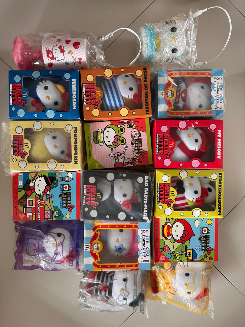 Hello Kitty merchandise, Hobbies & Toys, Toys & Games on Carousell