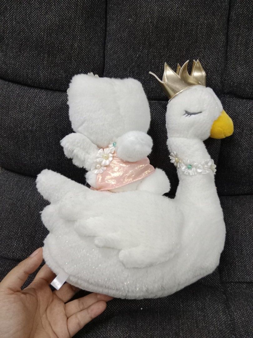 Hello Kitty swan, Hobbies & Toys, Toys & Games on Carousell