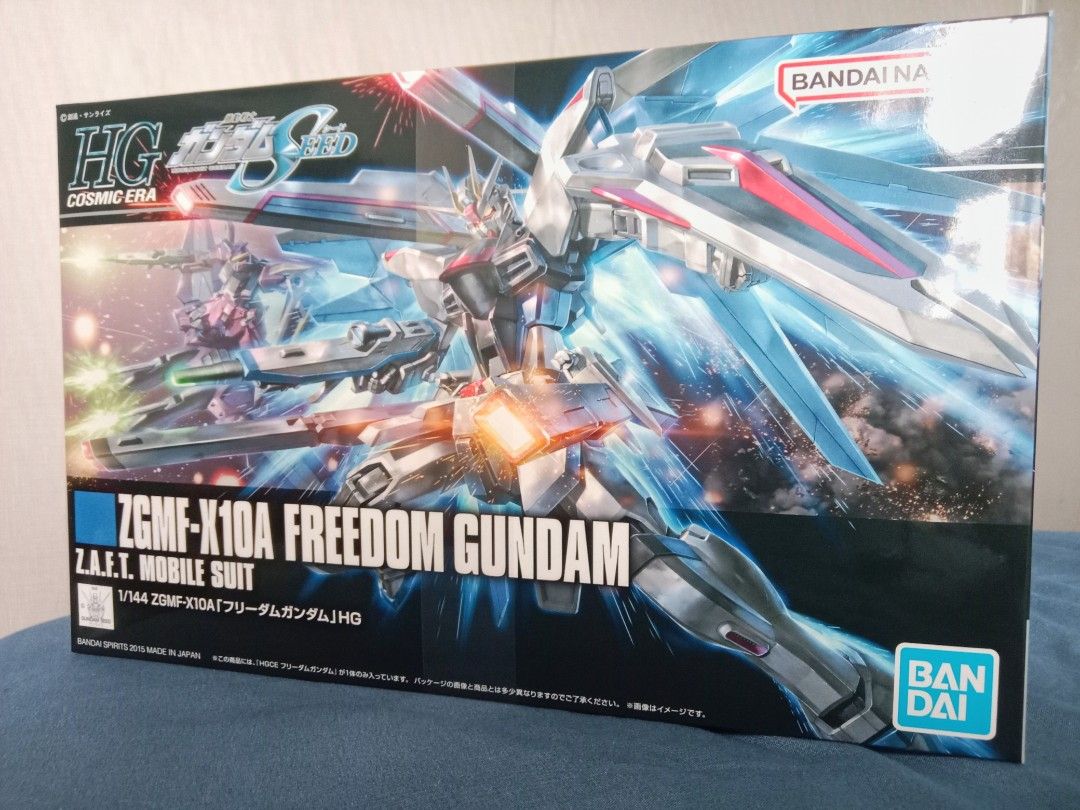 (HG) HGCE Freedom Gundam [Gunpla], Hobbies & Toys, Toys & Games on ...