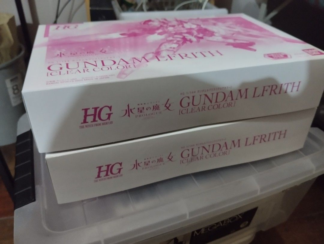HGWFM Gundam Lfrith Clear Color, Hobbies & Toys, Toys & Games on Carousell