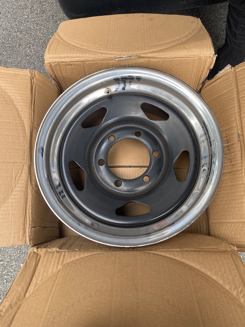 Hiace Steel Rim, Car Accessories, Tyres & Rims on Carousell