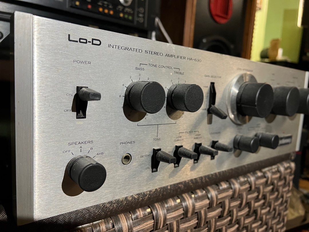 Hitachi L-oD HA-630 integrated amplifier, Audio, Soundbars, Speakers & Amplifiers on Carousell