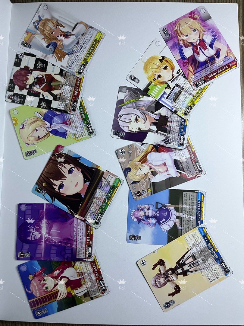 Hololive WS card, Hobbies & Toys, Collectibles & Memorabilia, Fan ...