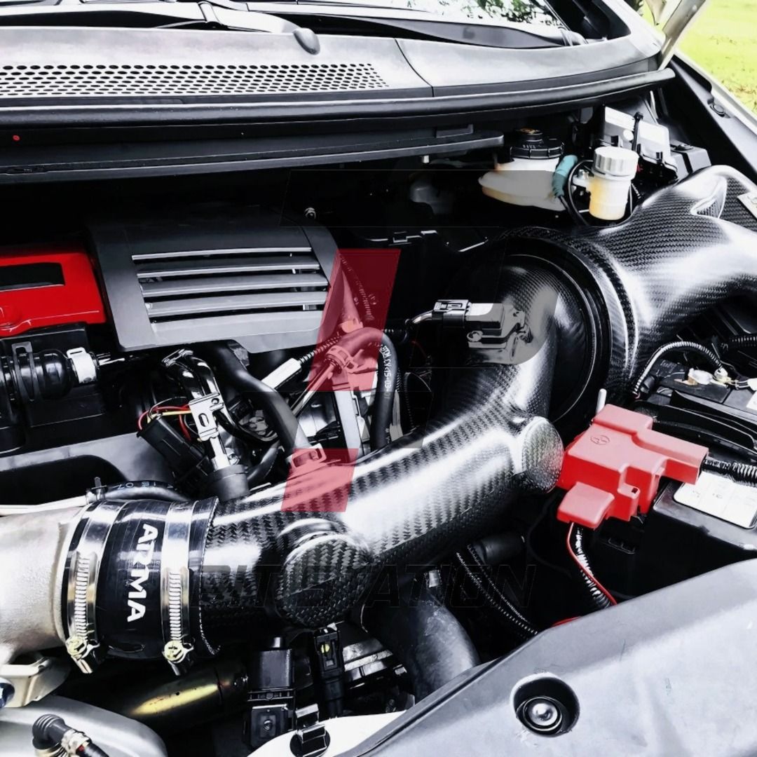 Honda Civic Type-R FK2 Carbon Fiber Cold Air Intake, 汽車配件, 改裝、內外零件 ...