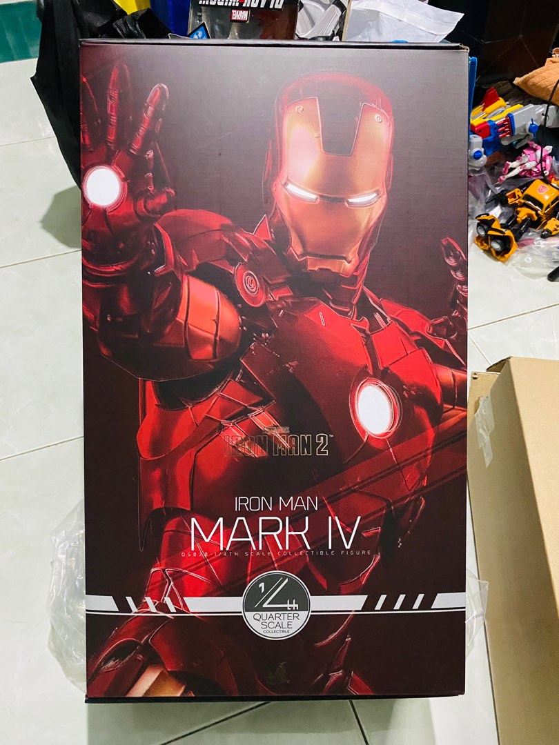 Hot toys IRON MAN MARK4 - 1/4 Scale, Hobbies & Toys, Toys & Games on Carousell