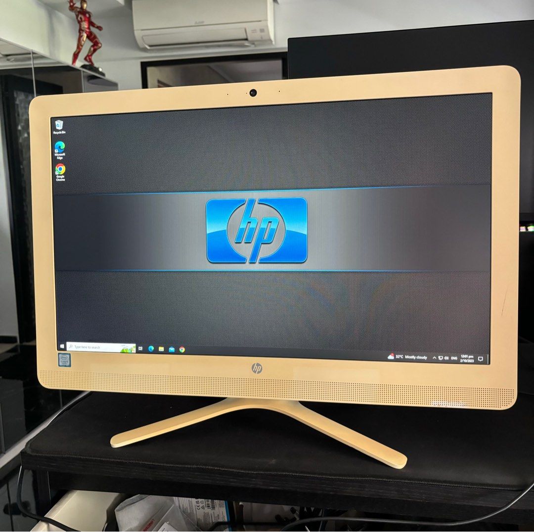 HP AiO All-in-One 24" inch FHD Desktop Computer PC Processor intel i5 ...