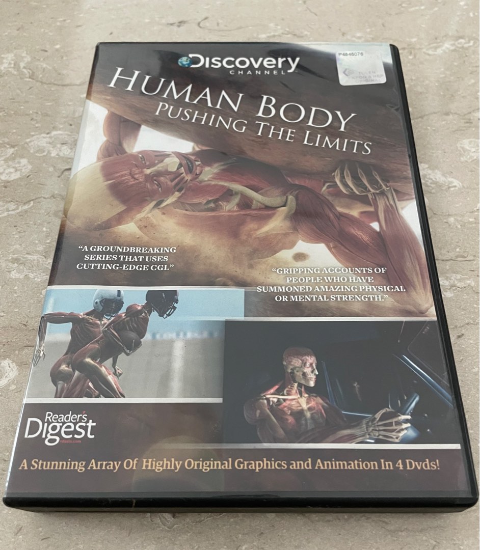 Human Body by Discovery Channel 4 DVDs set, Everything Else on Carousell