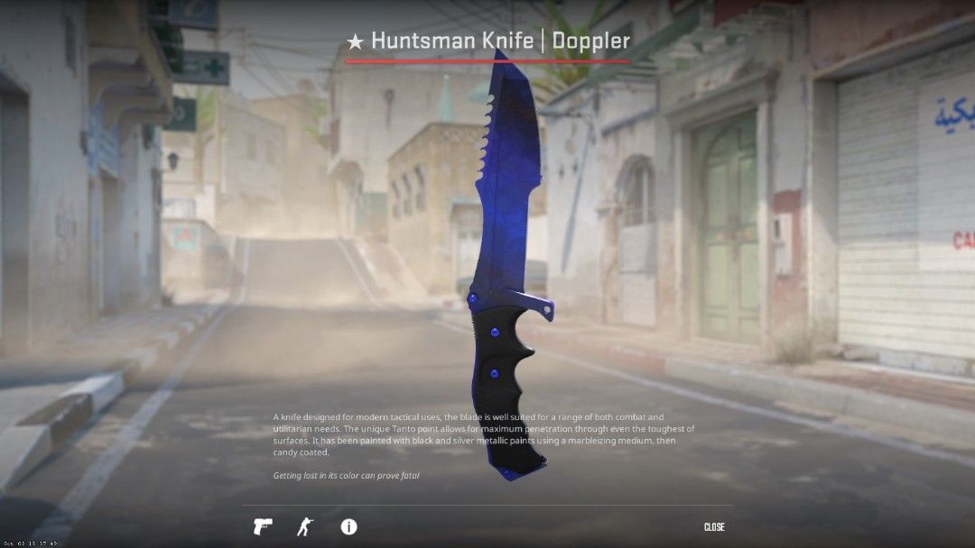 CSGO/ CS2 Huntsman Doppler (Phase 4), Video Gaming, Gaming Accessories ...