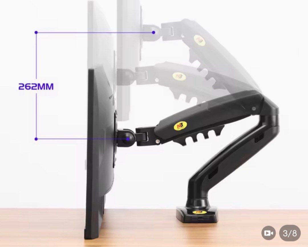 Hydraulic Monitor Arm, Computers & Tech, Parts & Accessories, Other ...