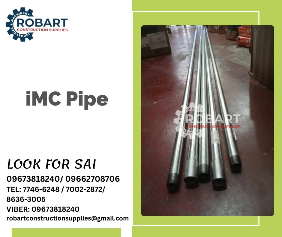 IMC Pipe, Commercial & Industrial, Construction Tools & Equipment on ...