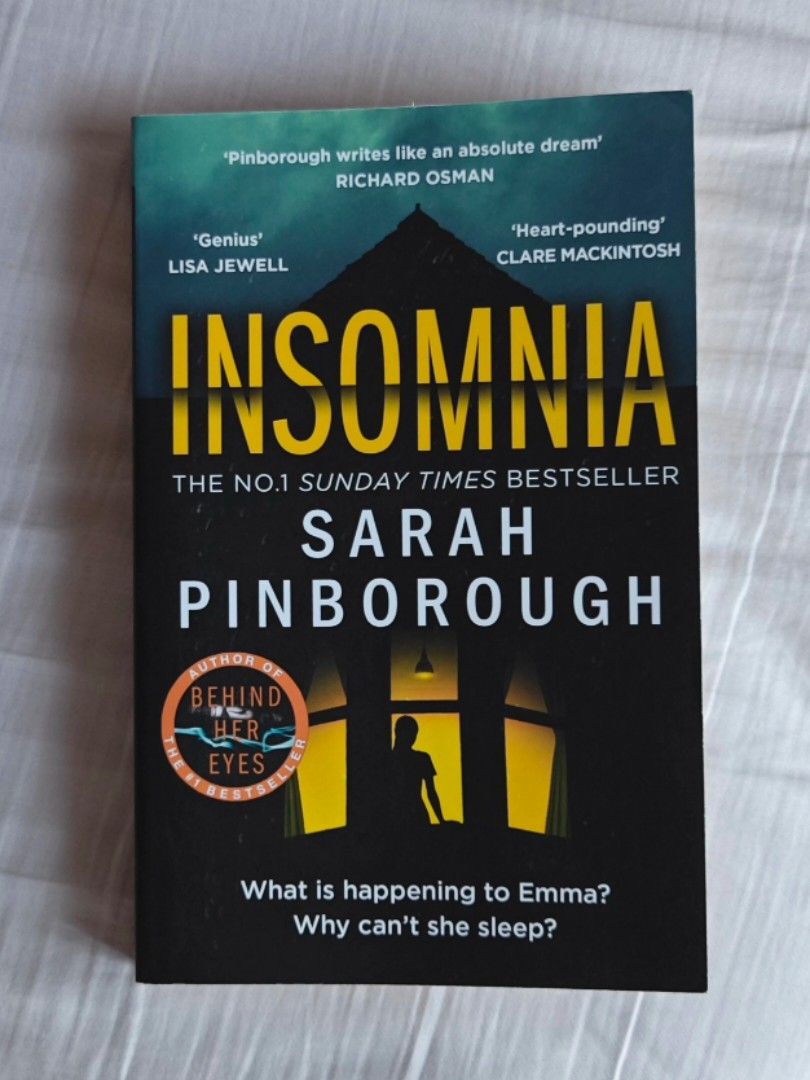 Insomnia by Sarah Pinborough, Hobbies & Toys, Books & Magazines ...