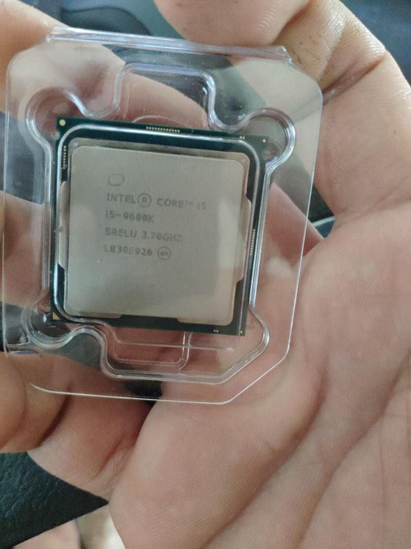 Intel 9 Gen i5 9600k CPU, Computers & Tech, Parts & Accessories ...