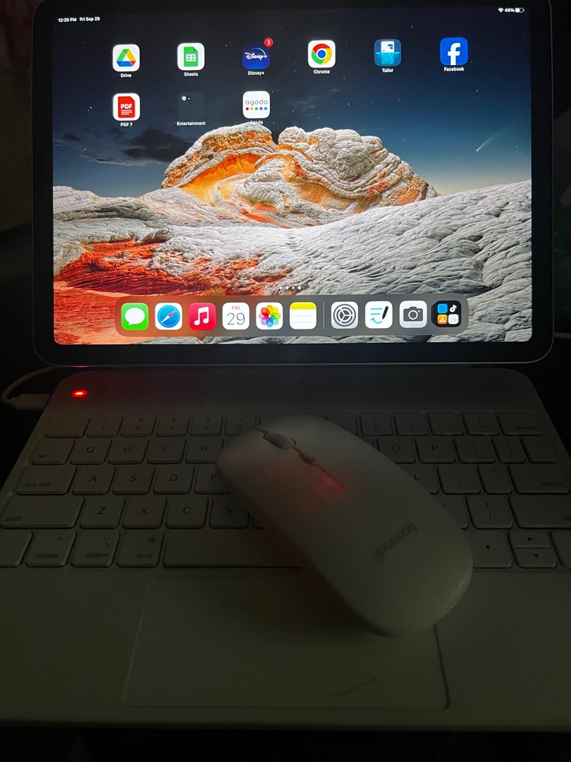 IPAD air 4/5 smart keyboard GOODOJIQ with Mouse, Computers & Tech ...