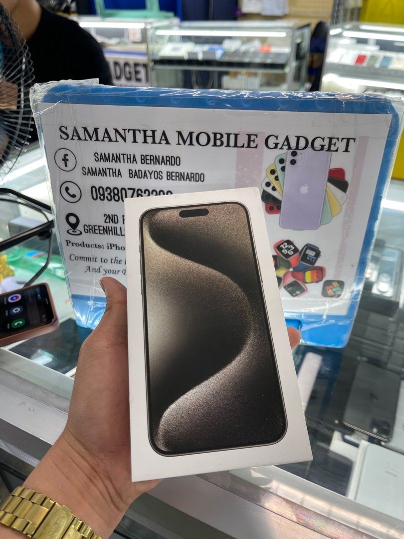 Iphone 15 Promax 256gb Natural Titanuim, Mobile Phones & Gadgets ...
