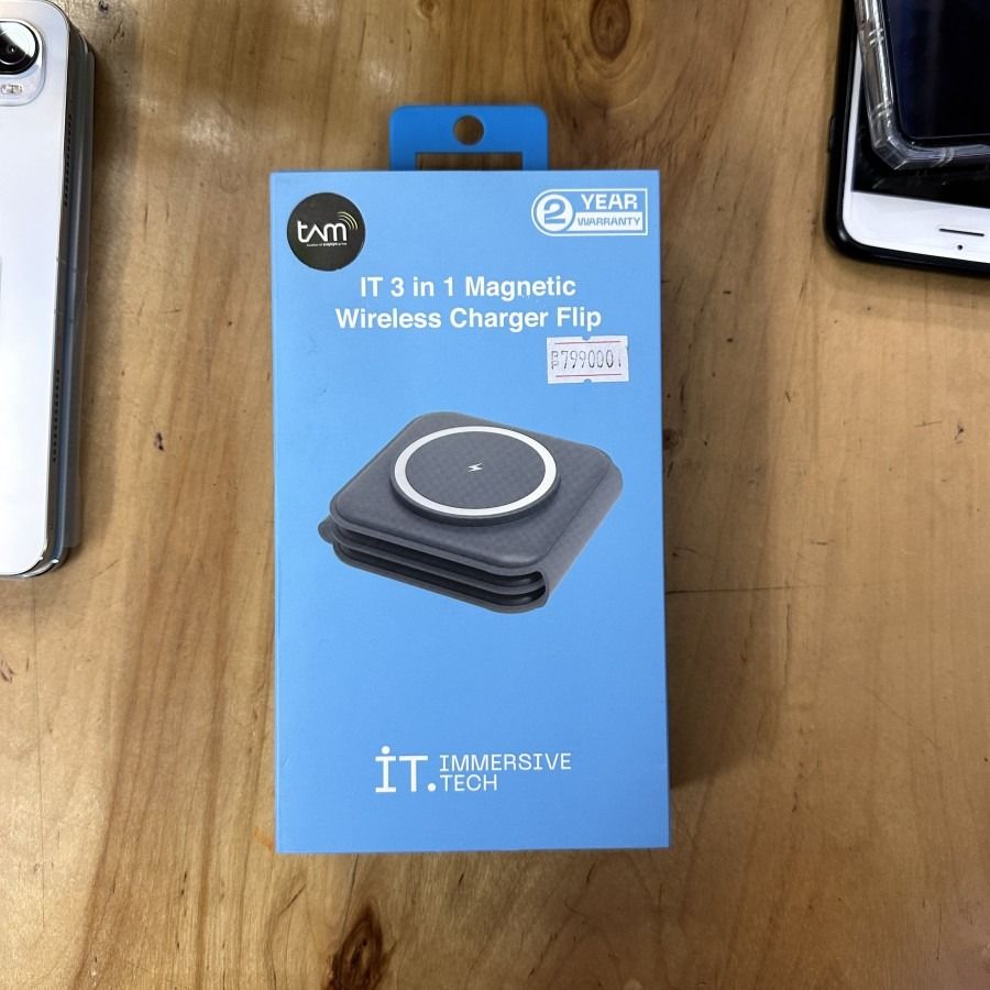 IT immersive tech wireless charger 3 in 1 Garansi resmi Tam 2thn ...