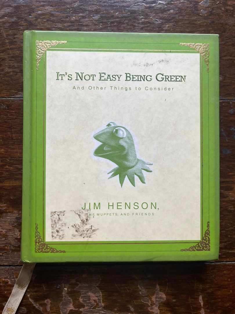 Its not easy being Green, Hobbies & Toys, Books & Magazines, Fiction ...