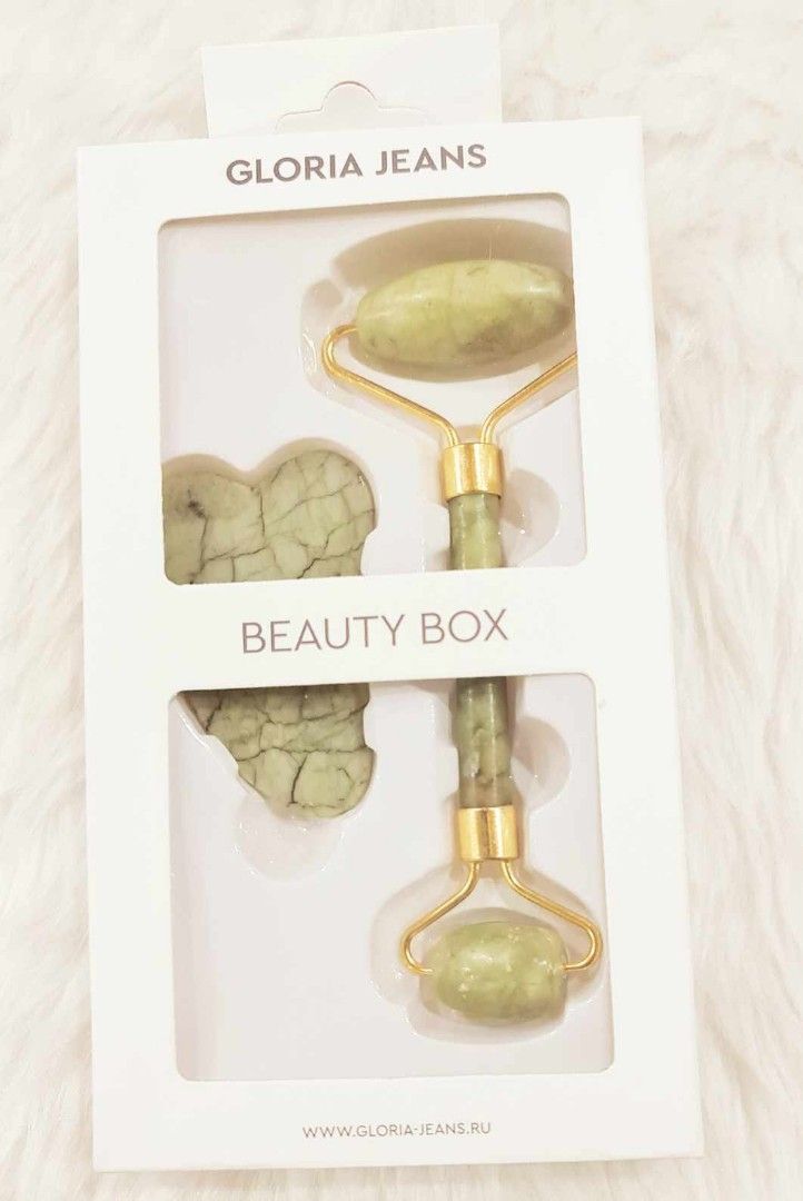 Jade Roller with Guasha Box, Beauty & Personal Care, Face, Face Care on ...