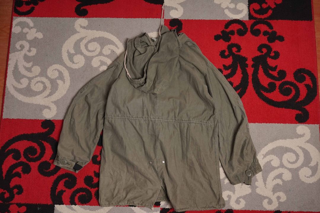 jaket us army parka m1951 repro, Fesyen Pria, Pakaian , Atasan di Carousell