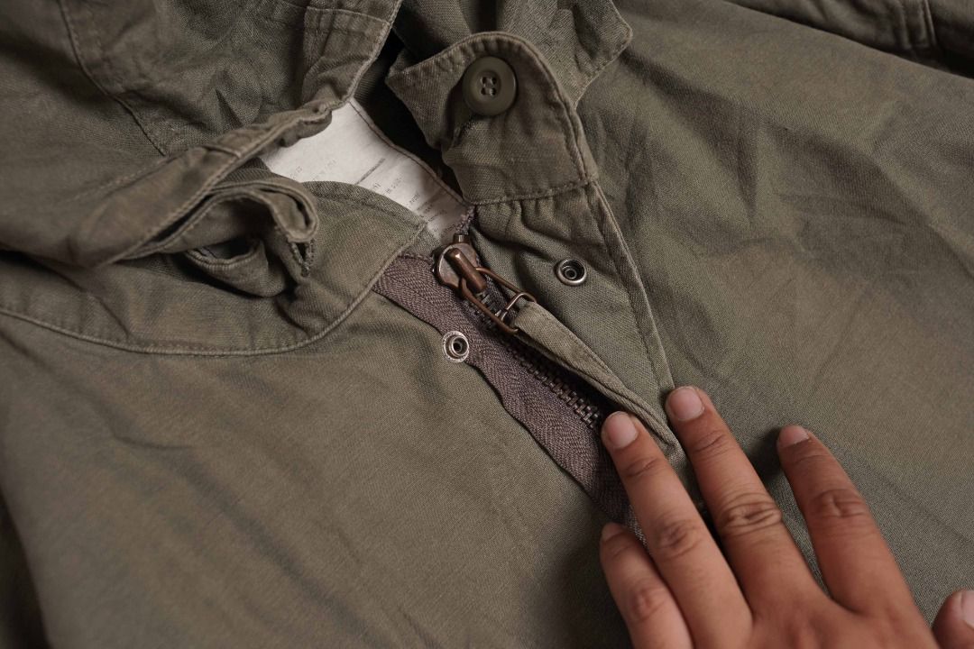 jaket us army parka m1951 repro, Fesyen Pria, Pakaian , Atasan di Carousell