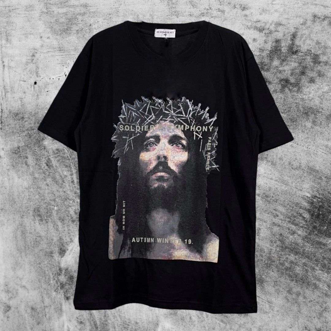 Kaos Ih Nom Uh Nit Soldiers Symphony Hitam, Fesyen Pria, Pakaian ...