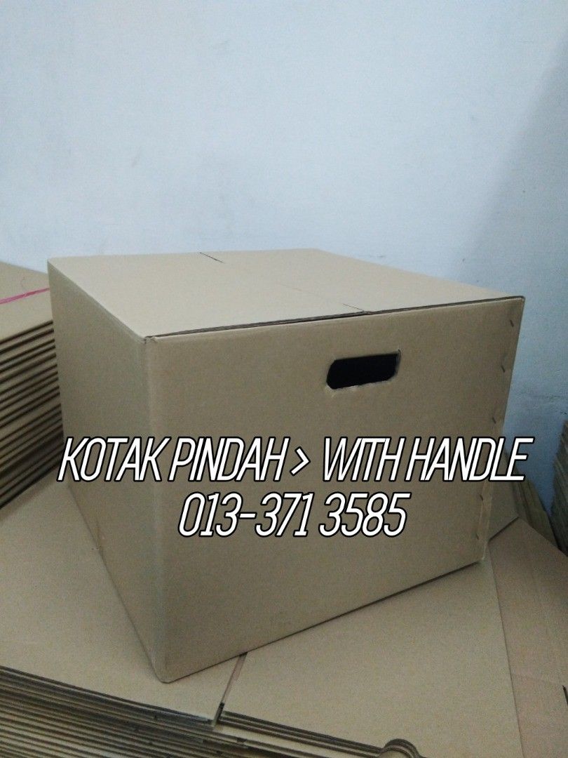 KOTAK PACKAGING PELBAGAI SAIZ / STORAGE BOX / MOVING BOX, Furniture ...