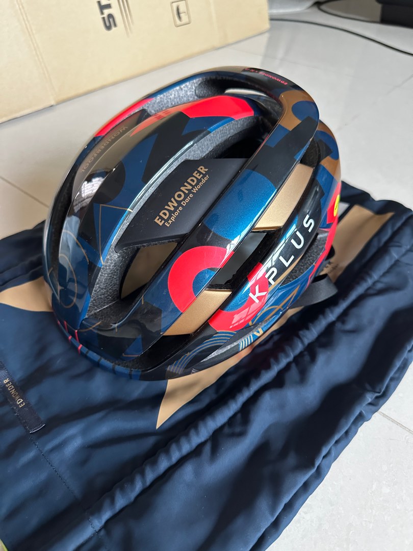 KPLUS ALPHA size S ed wonder edition MIPS bicycle helmet, Sports Equipment, Bicycles & Parts ...