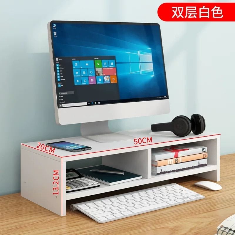 Laptop Riser / Study Desk Organizer [aesthetic desk & stationery ...