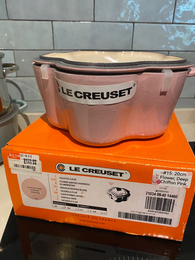 Le Creuset Flower Pot (20cm), TV & Home Appliances, Kitchen Appliances ...