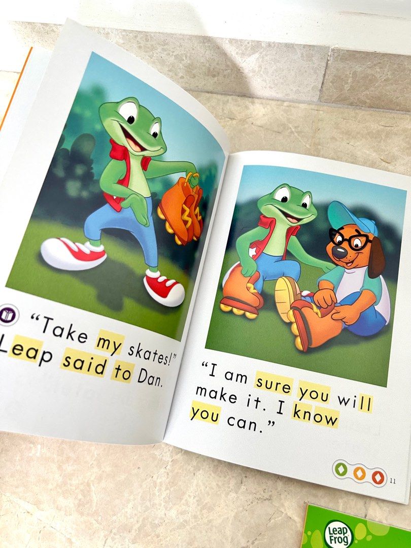 Leapfrog Tag (7books), Hobbies & Toys, Books & Magazines, Children's Books on Carousell