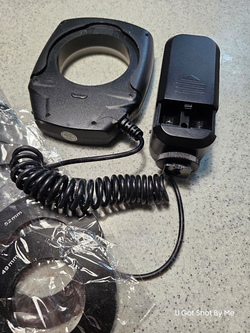 LED Lens Ring Light, Photography, Video Cameras on Carousell