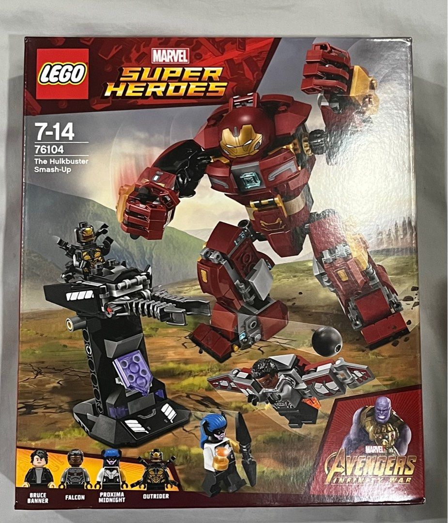LEGO Avengers Infinity War (The Hulkbuster Smash-Up), Hobbies & Toys ...