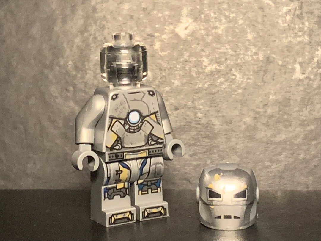 Lego Minifigure Marvel Super Heroes Iron Man Mark 1 Armor (2019) sh565 ...