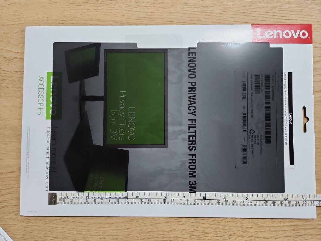 Lenovo privacy screen filter (3M), Computers & Tech, Parts ...