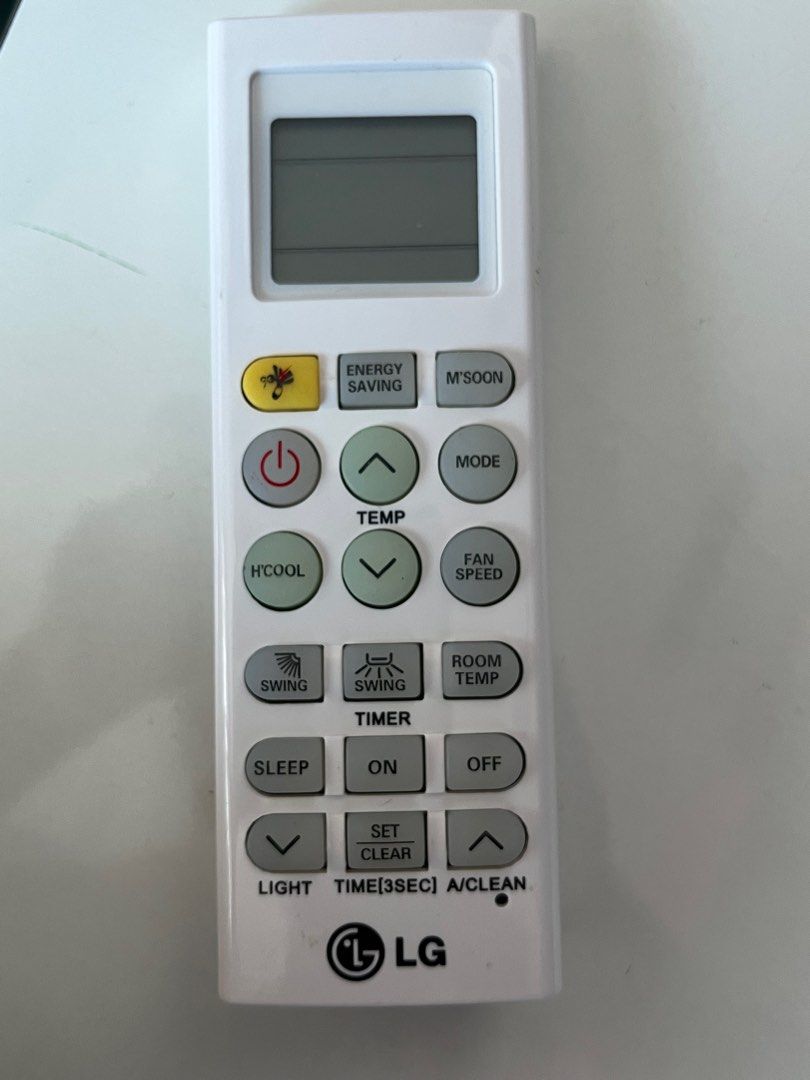 LG Aircon Remote Control, TV & Home Appliances, Air Conditioners ...