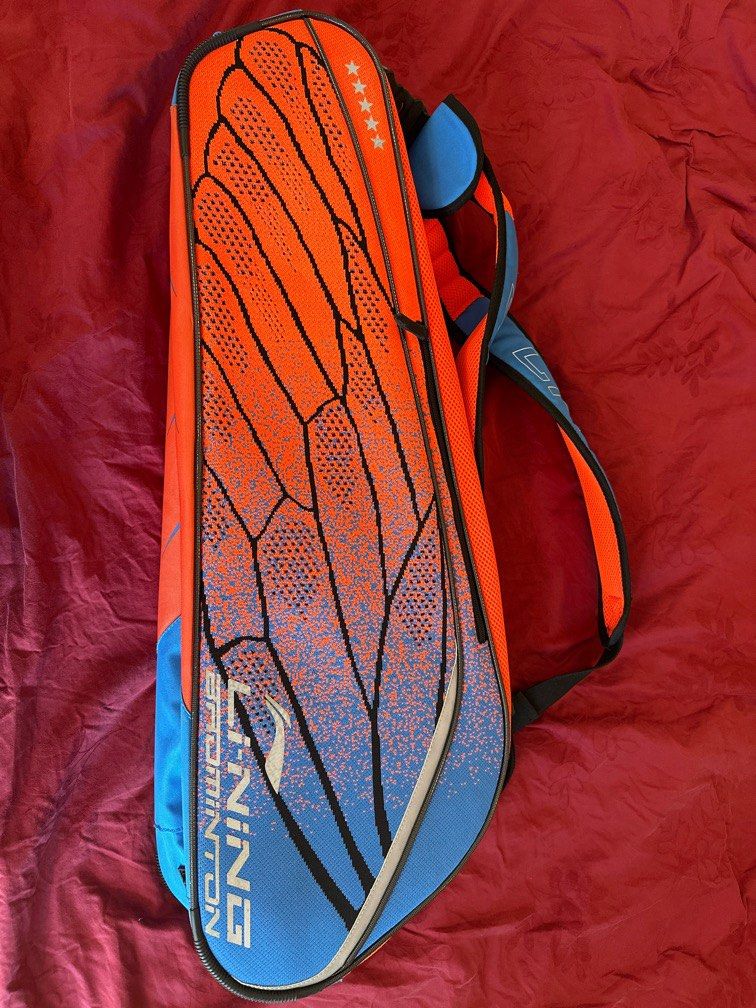 Li Ning Badminton Bag, Sports Equipment, Sports & Games, Racket & Ball ...