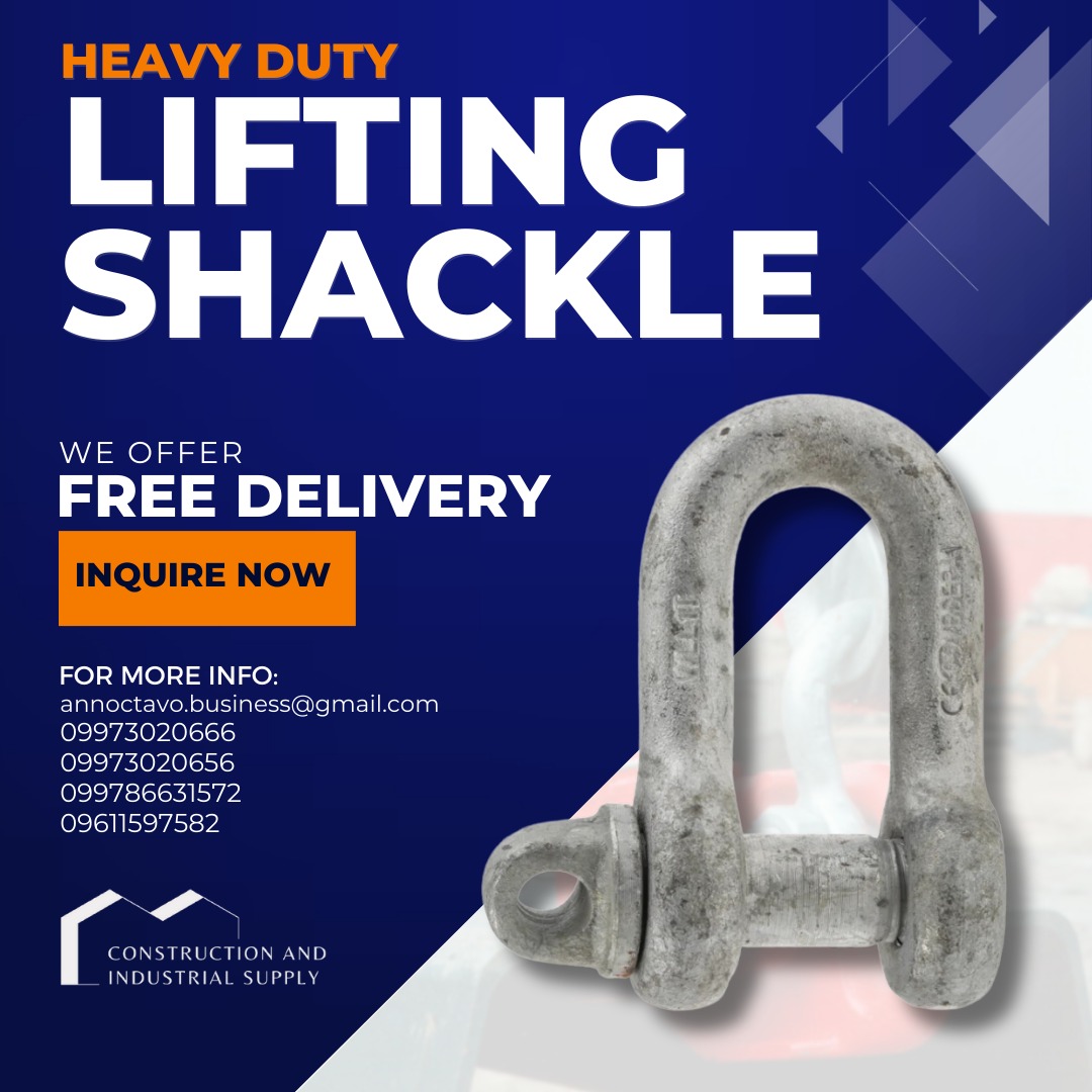 Lifting Shackle | Shackle | Bow Type Shackle | D Type Shackle | Lifter ...