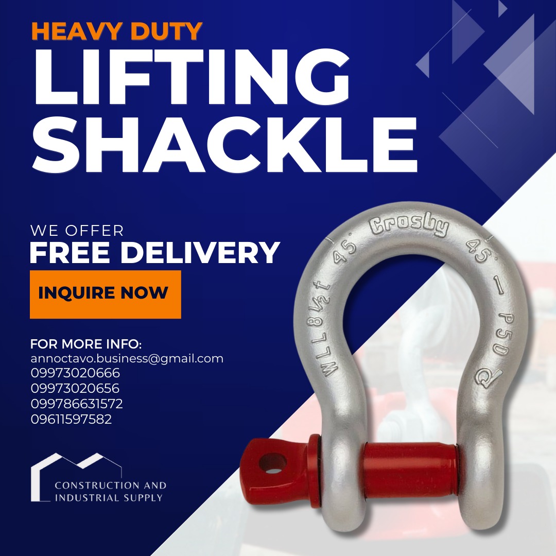 Lifting Shackle | Shackle | Bow Type Shackle | D Type Shackle | Lifter ...