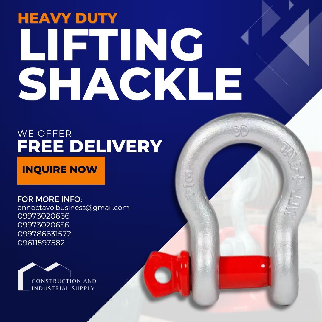 Lifting Shackle | Shackle | Bow Type Shackle | D Type Shackle | Lifter ...