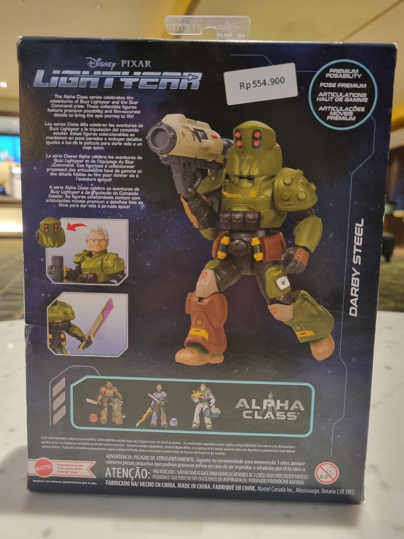 Lightyear Alpha Class Darby Steel, Toys & Collectibles, Mainan di Carousell