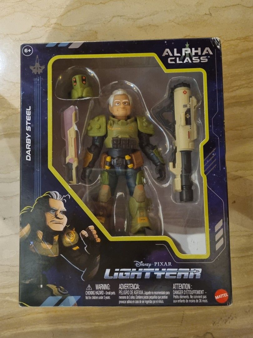 Lightyear Alpha Class Darby Steel, Toys & Collectibles, Mainan di Carousell