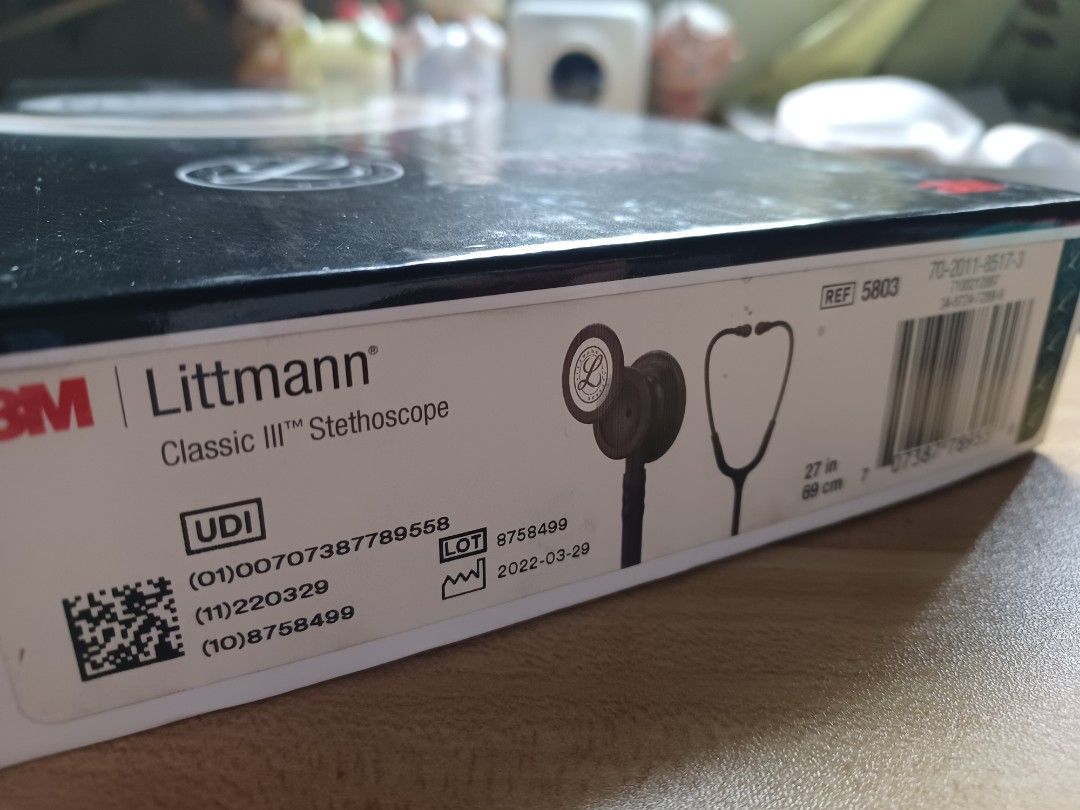 Littman Classic III Stethoscope, Health & Nutrition, Medical Supplies ...