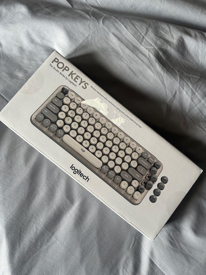 Logitech Pop Keys Wireless Mechanical Keyboard, Computers & Tech, Parts ...