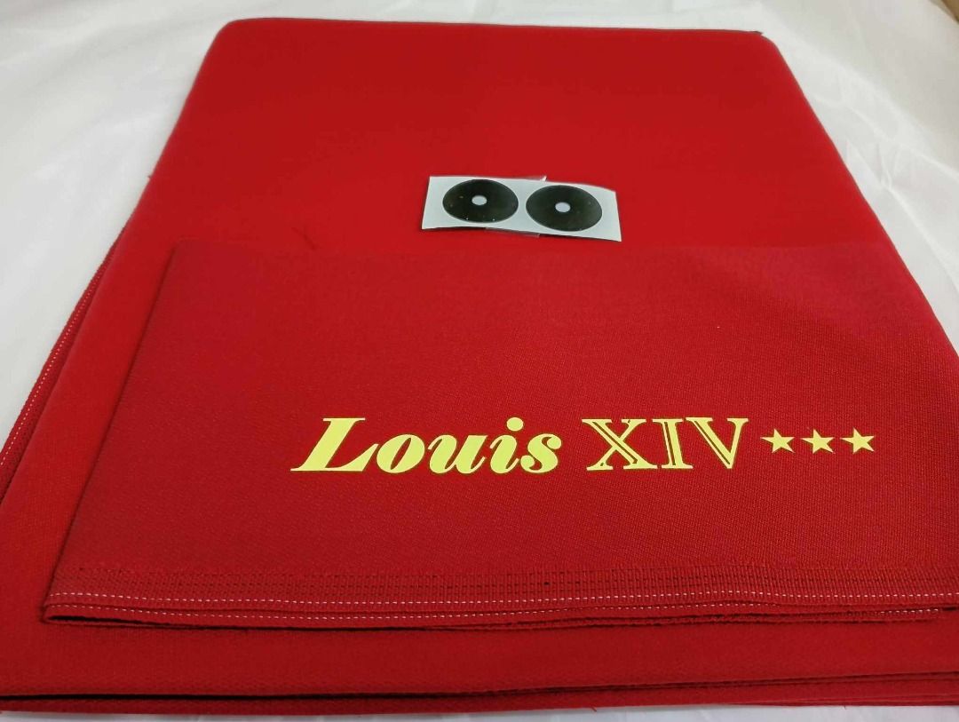 Louis XIV Red Billiard Cloth / Tapete ng bilyaran / Billiard ...