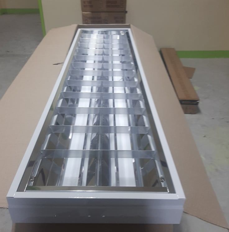 LOUVER AND TROFFER LIGHTS (SURFACE TYPE & RECESSED TYPE), Furniture ...